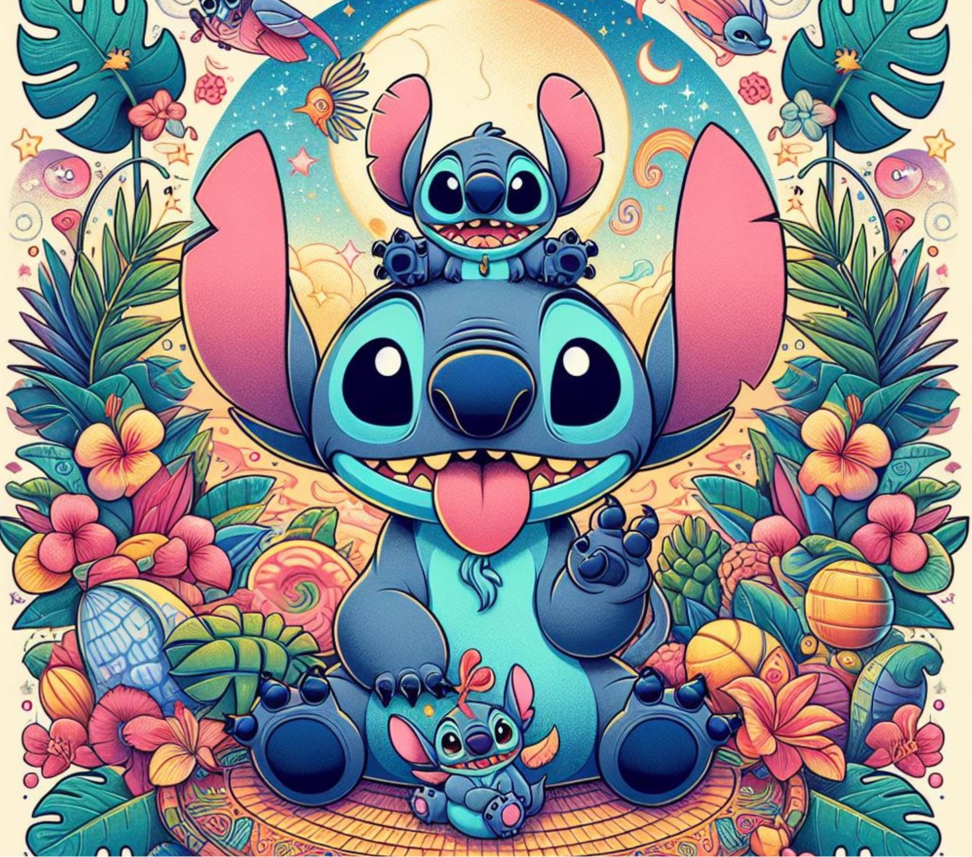 Stitch Print Ready to Press Sublimation20 Oz Tumbler disney - Etsy