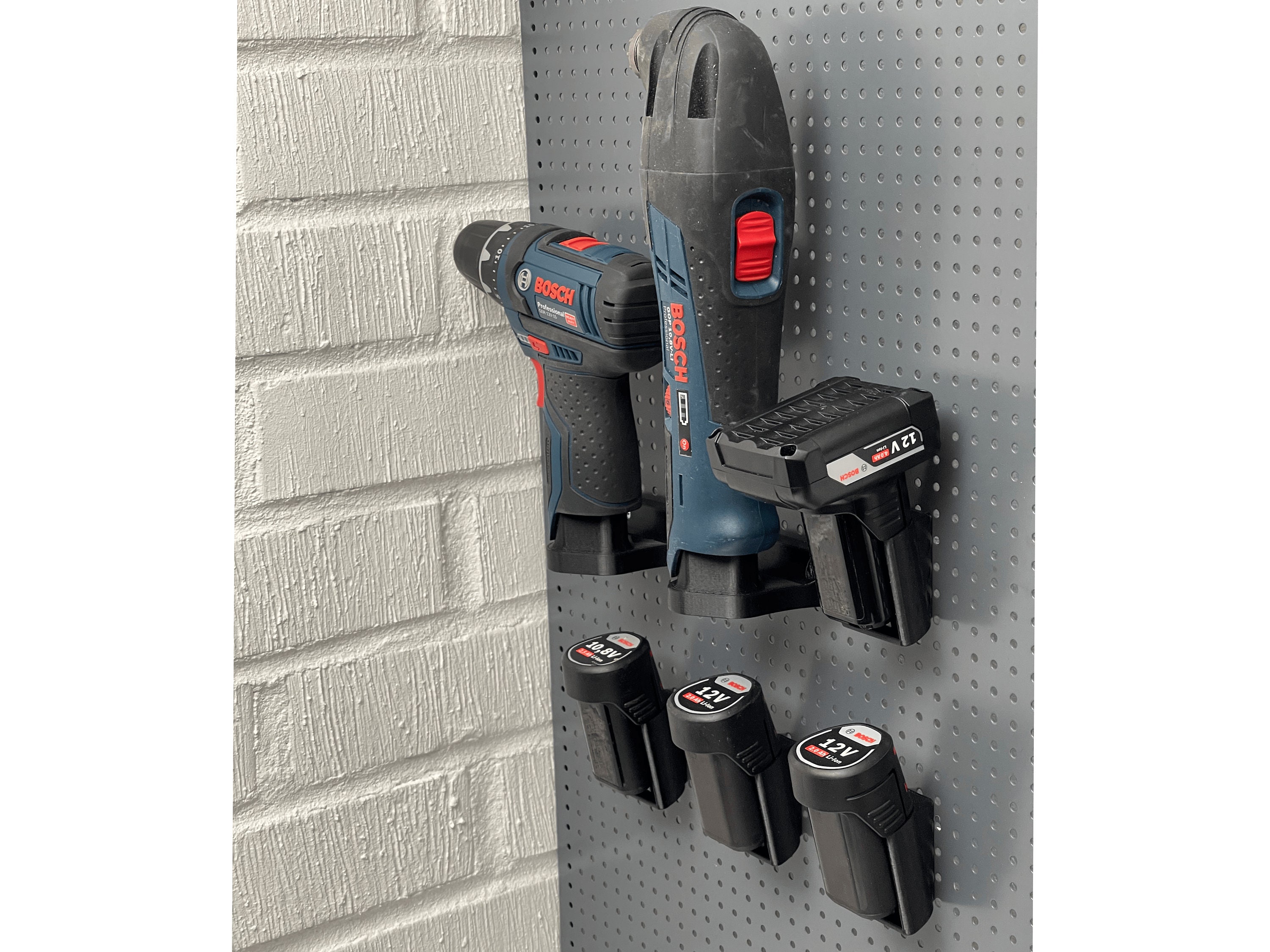 Tool Holder for Bosch Professional 12V & 10.8V Tools | Wall Mount Tool ...