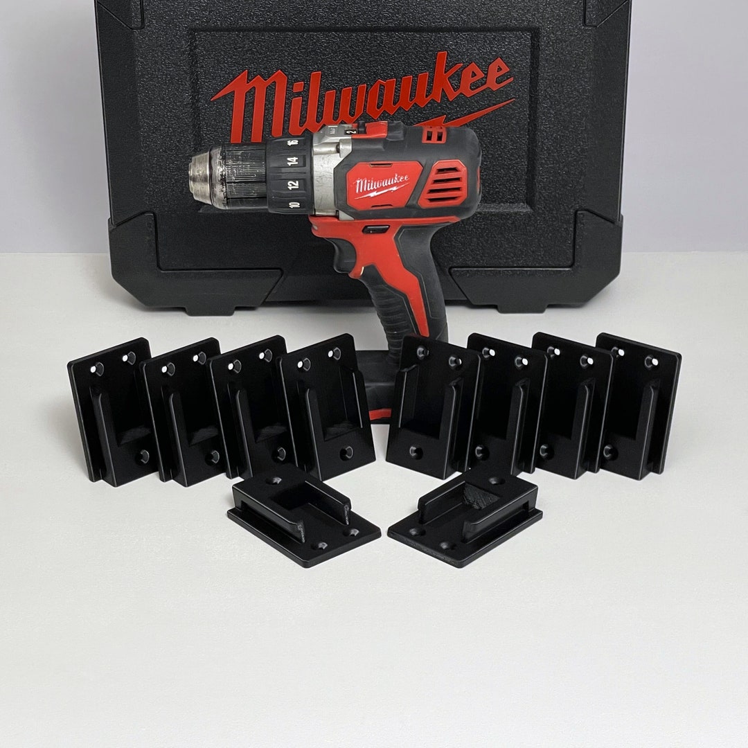 10-pack Black Tool Holder for Milwaukee M18 (18v) | Organize Your ...