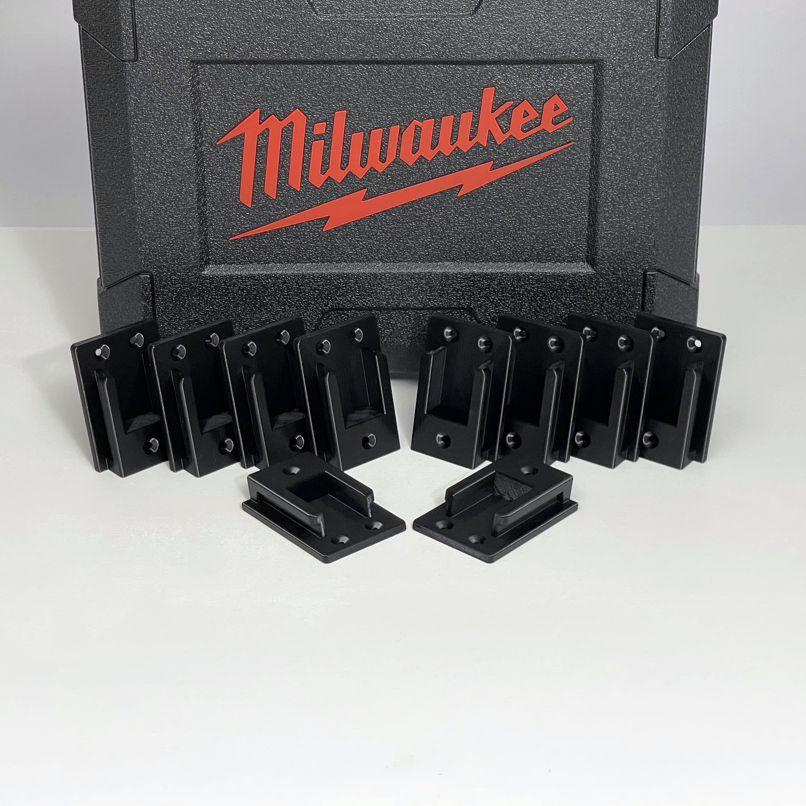 10-pack Black Tool Holder for Milwaukee M18 18v Organize Your Workshop ...