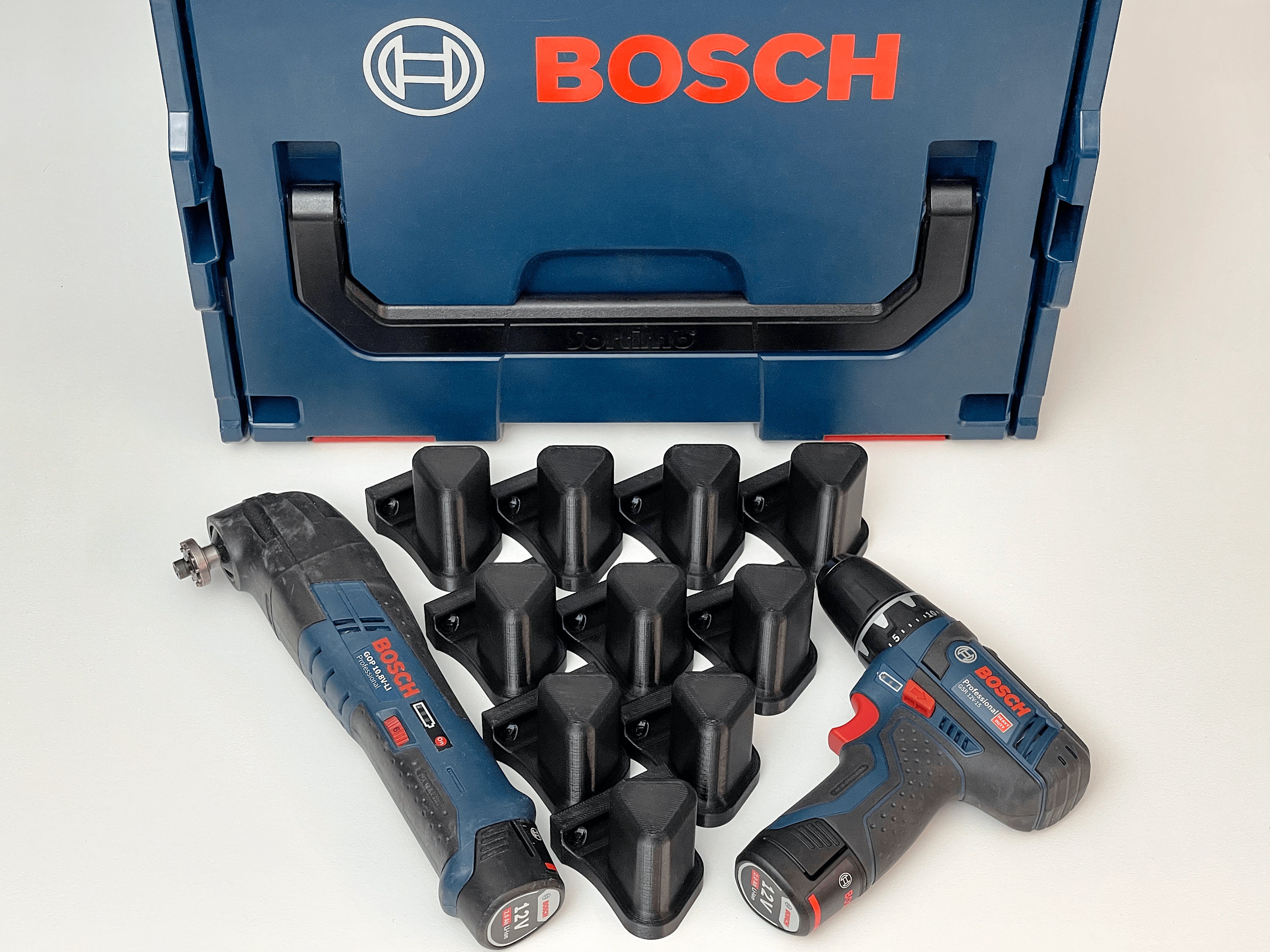 Tool Holder for Bosch Professional 12V & 10.8V Tools | Wall Mount Tool ...