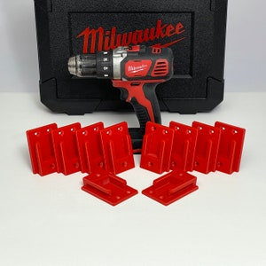 Tool Holder for Milwaukee M18 (18v) | Organize Your Workshop and Tool ...
