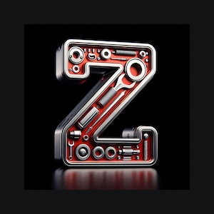 26 Alphabet, Mechanic Tools Letters A to Z, Individual Letters ...