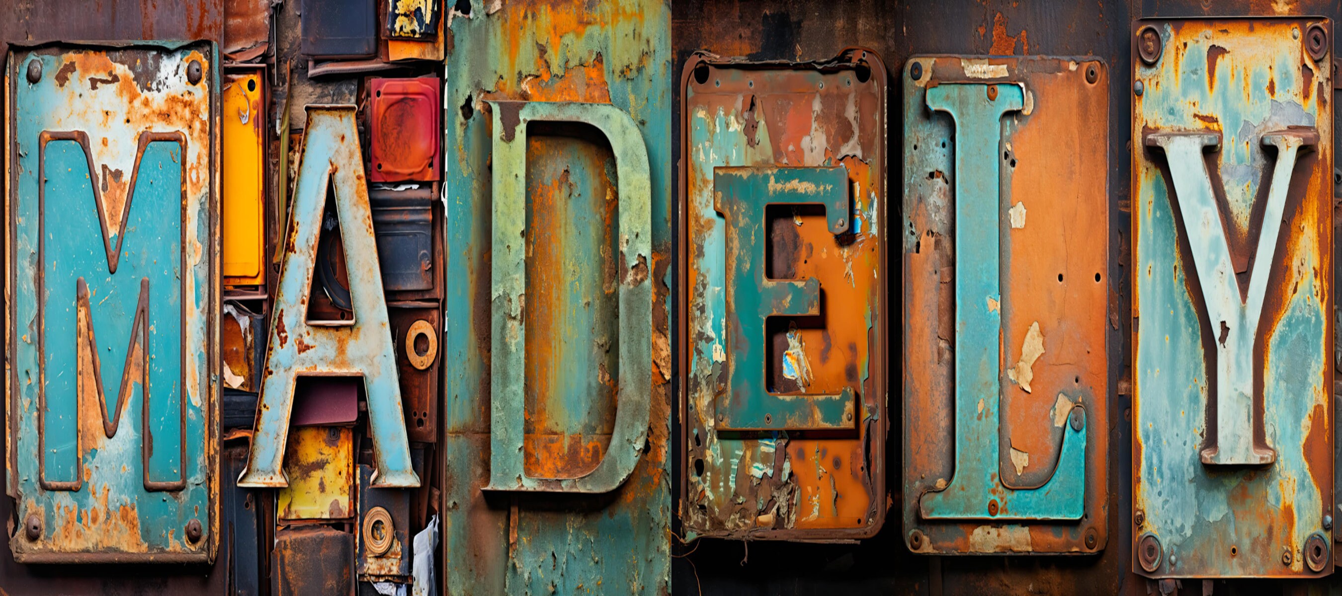 26 Alphabet License Plate Letters A to Z, Individual Letters ...