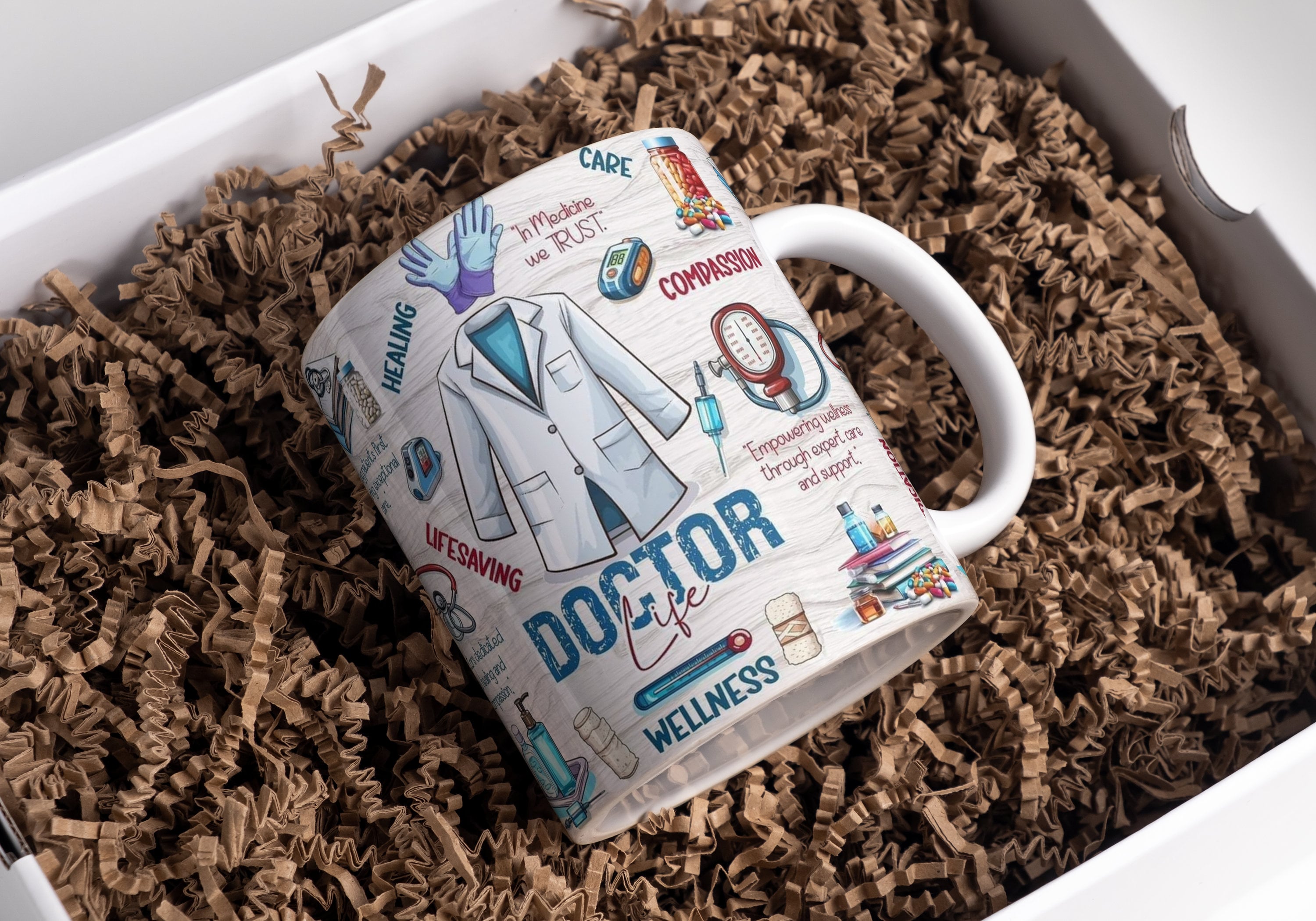 Doctor Life Mug Sublimation Digital Designs, Doctor Affirmation Mug ...