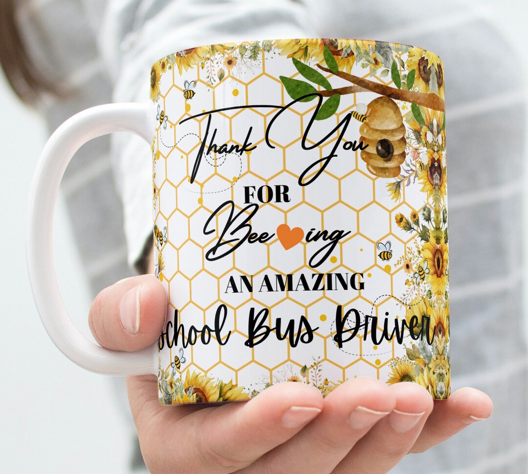 Thank You Bus Driver Mug: Sublimation Design (digital Download) - Etsy