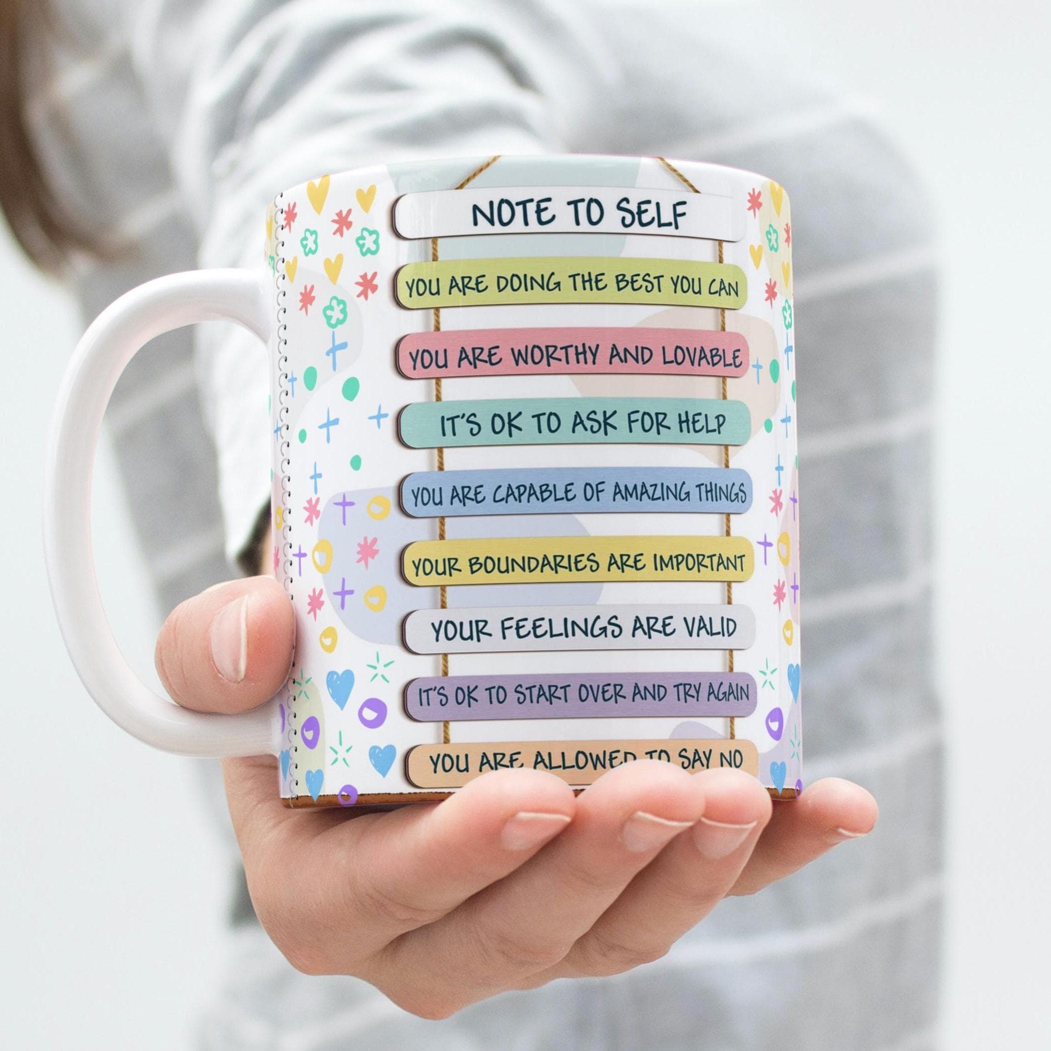 My Daily Affirmations Mug Sublimation Digital Designs, Affirmation Mug ...