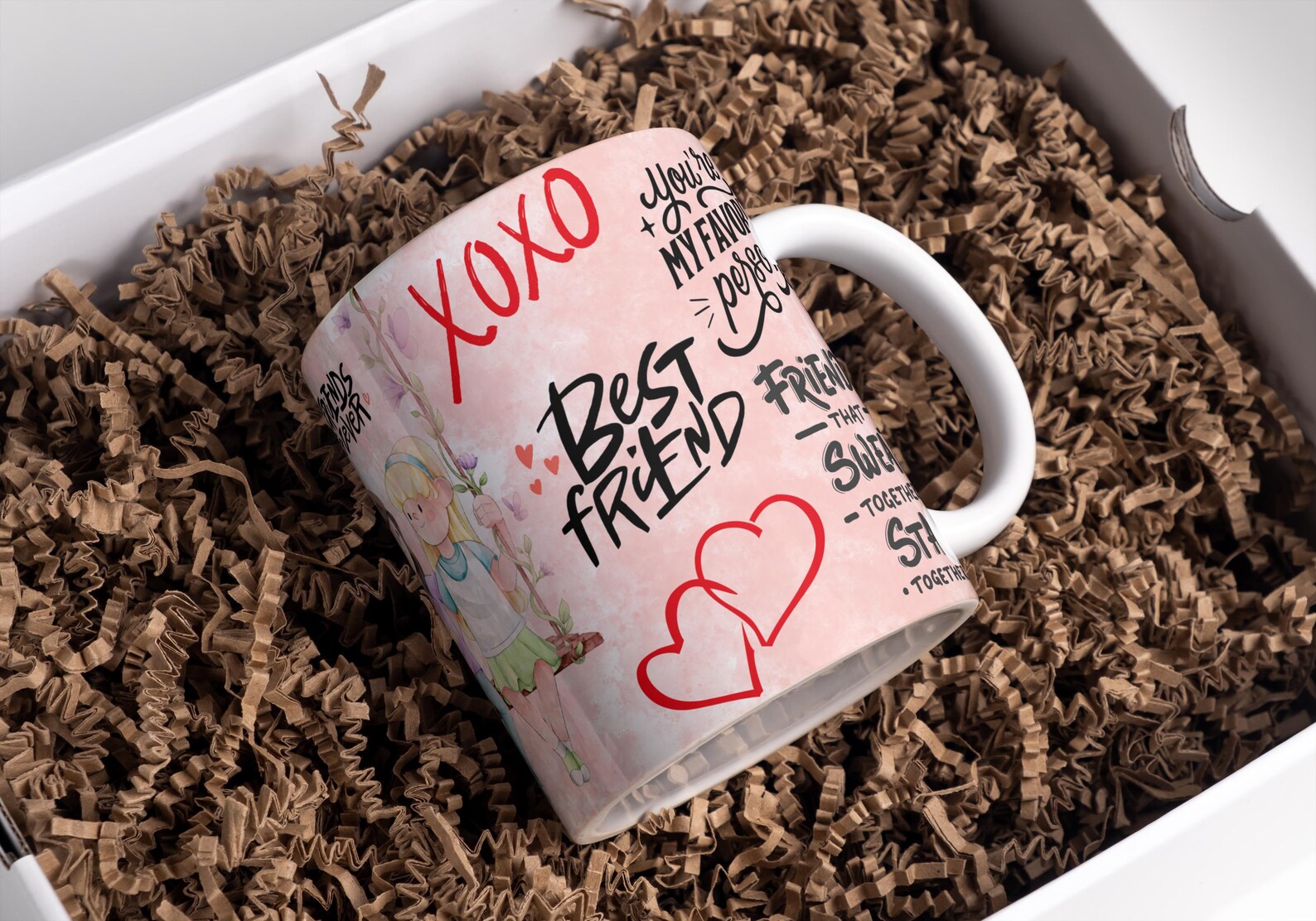 Best Friend Cup, 35 Designs, Sublimation PNG, Digital Mug Designs ...