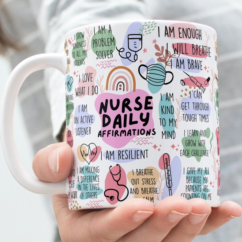 Nurse Affirmation Print - Etsy UK