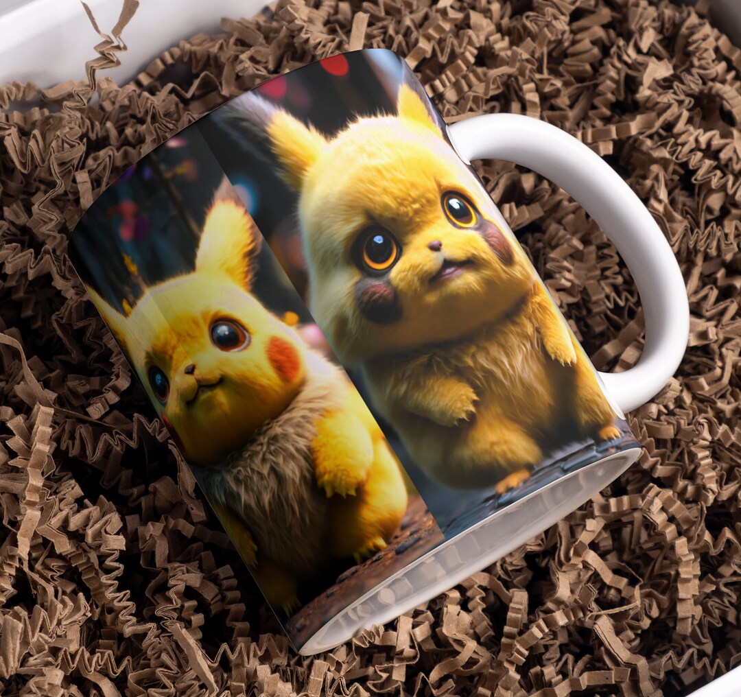 Furry Yellow Mouse Wrap Around Mug Design 11oz 15oz - Etsy