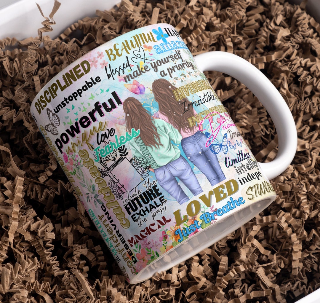 Inspirational Mug, Self-love Mug, Motivation Quotes Mug Wrap Around Mug ...