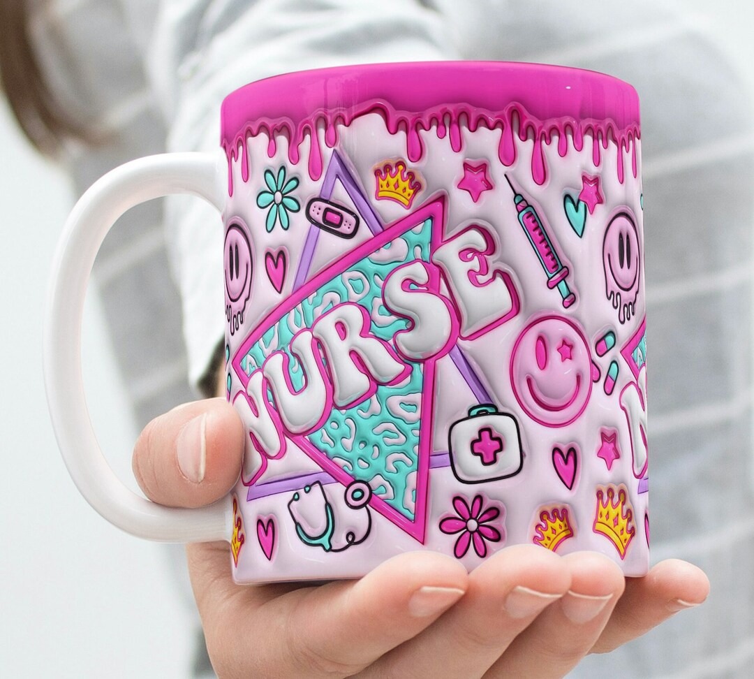 Funny Nurse Mug Design: Wrap Around 11oz/15oz (digital Download) - Etsy