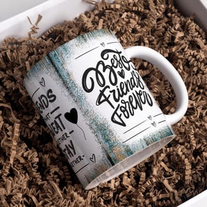Best Friend Cup, 35 Designs, Sublimation PNG, Digital Mug Designs ...