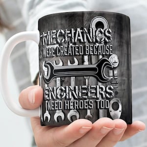 Funny Mechanic Quotes Mug Design: 11oz & 15oz (PNG Digital Download) - Etsy