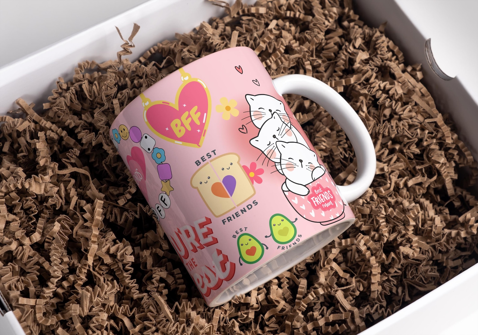 Best Friend Cup, 35 Designs, Sublimation PNG, Digital Mug Designs ...