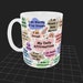 My Daily Affirmations Cup Sublimation Digital Design, Affirmation Mug ...
