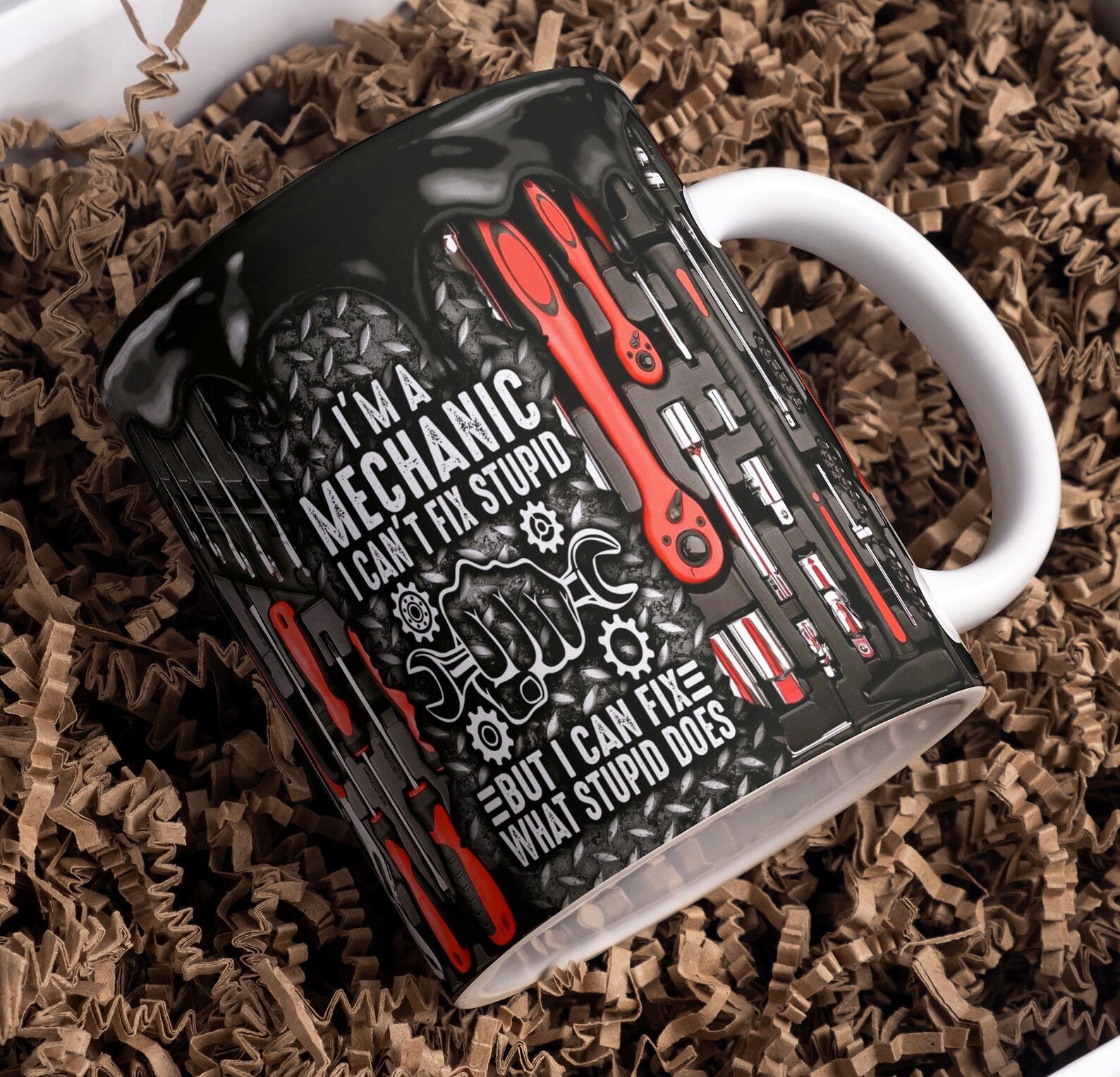 Mechanic Mug Sublimation Digital Designs, Mechanic Affirmation Mug ...
