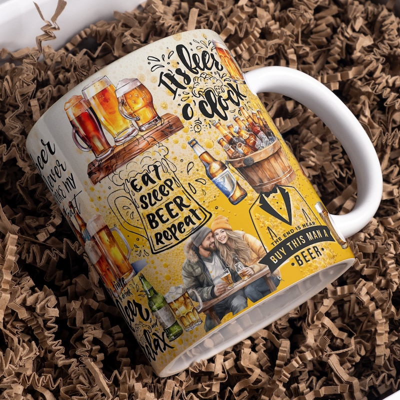 Sleeping Beer - Etsy UK