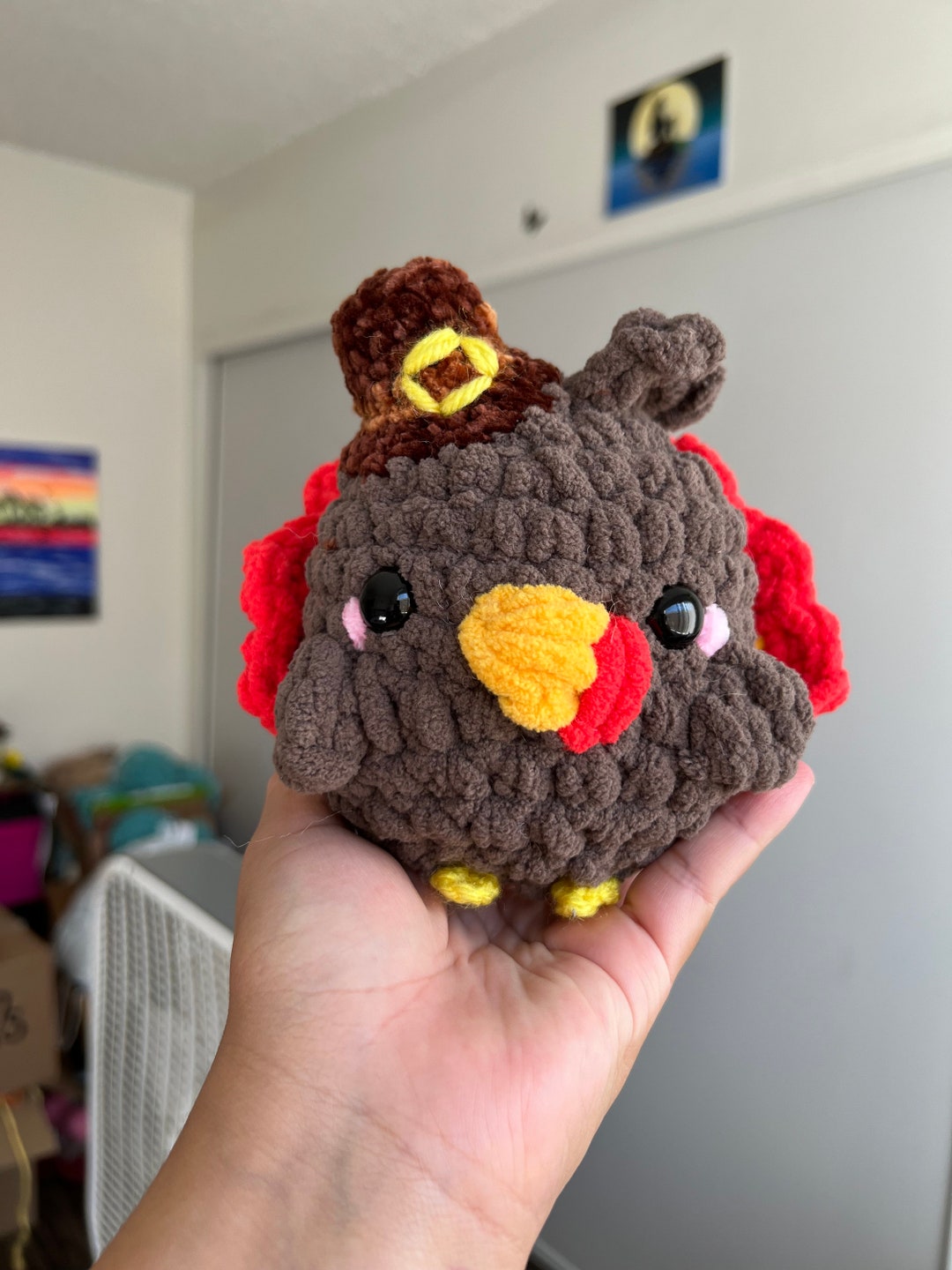 Crochet Turkey Plushie - Etsy