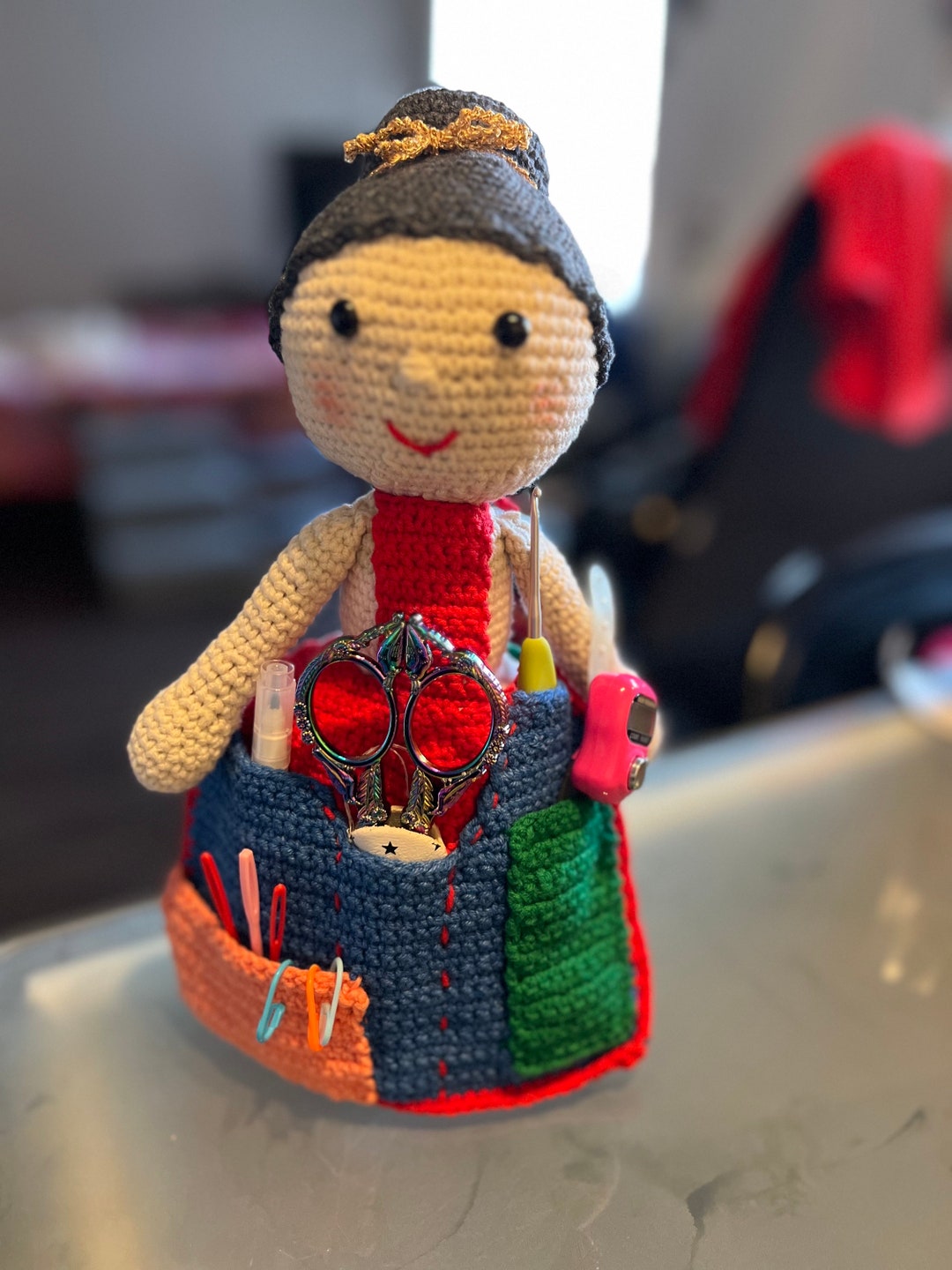 Crochet Doll Organizer Stand - Etsy