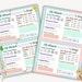 Pastel Preschool Daily Report | Homeschool Report Card| Toddler Daily ...