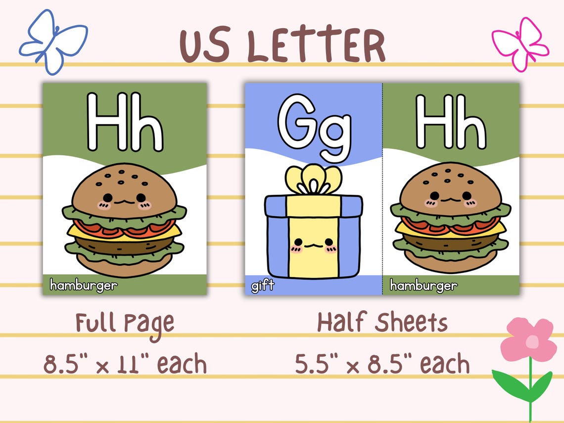 Classroom Alphabet Posters | Rainbow Letter Preschool Phonics ...