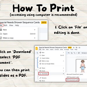 Editable Text Shower Sequence Cards for Boys | Boardmaker | Visual ...