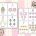 1-20 Simple Numbers Flashcards | Preschool Homeschool Math | Learn ...