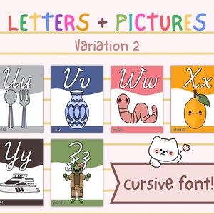Classroom Alphabet Posters | Rainbow Letter Preschool Phonics ...