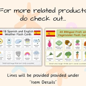 24 Spanish and English Bilingual Farm Animals Flashcards | Preschool ...
