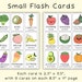 45 French and English Bilingual Fruits and Vegetables Flash Cards ...