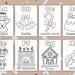 26 Christmas Alphabet Coloring Pages | Preschool Coloring Sheets | Xmas ...
