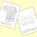 50 Clothes and Accessories Coloring Pages | Preschool Coloring Pages ...