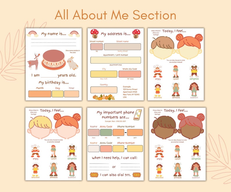 Fall Morning Menu | Thanksgiving Preschool Morning Menu | Homeschool ...