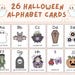 26 Halloween Alphabet Flashcards | Halloween ABC A-Z Flashcards ...