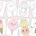 50 Cute Coloring Pages | Easy Kawaii Coloring Pages for Kids | Toddler ...