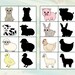 24 Farm Animal Matching Shadow Card Game | Matching Activities ...