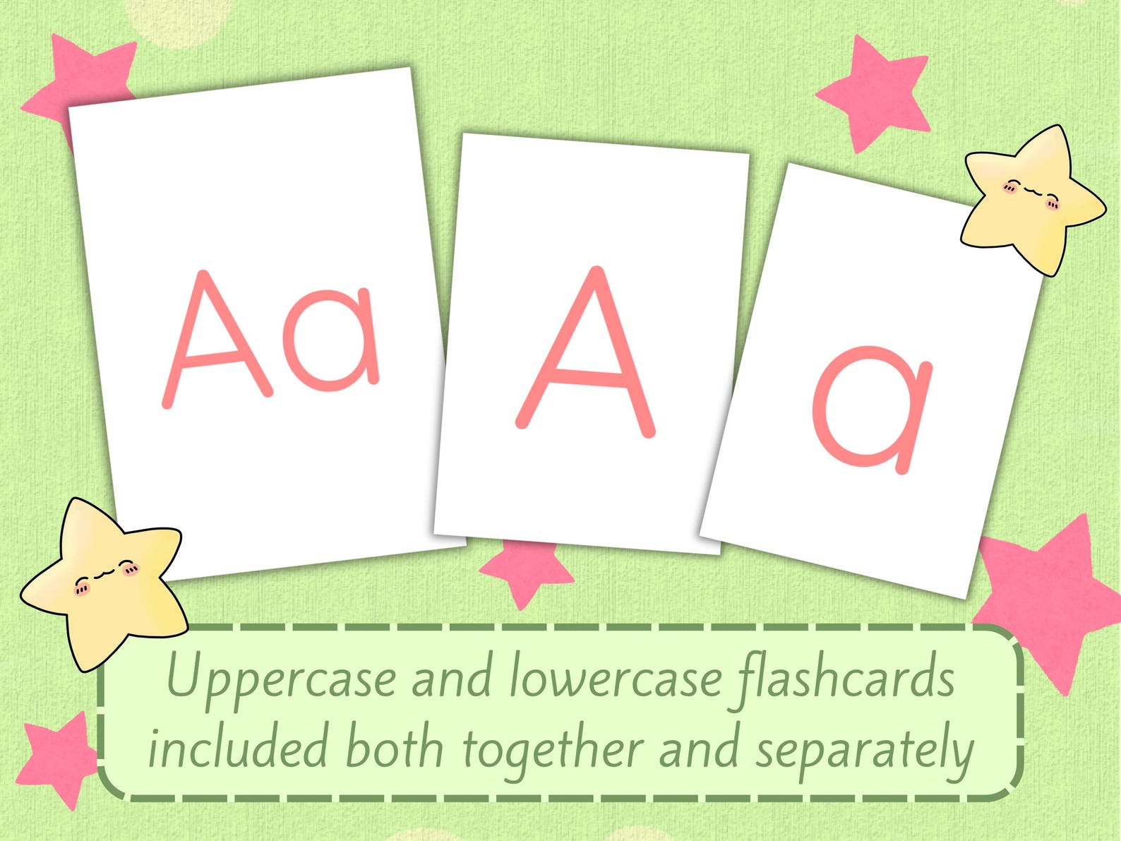 26 Alphabet Flashcards | Educational Cards | Learning Abcs | Preschool ...