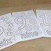 1-10 Simple Numbers Coloring Pages | Preschool Coloring Sheets ...