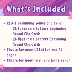 26 Alphabet Clip Cards | ABC Phonics Matching Game | Beginning Sounds ...