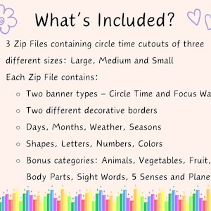 Circle Time Board | Preschool Learning Wall | Homeschool Focus Wall ...