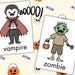 32 Halloween Vocabulary Flashcards | Preschool Homeschool Printables ...