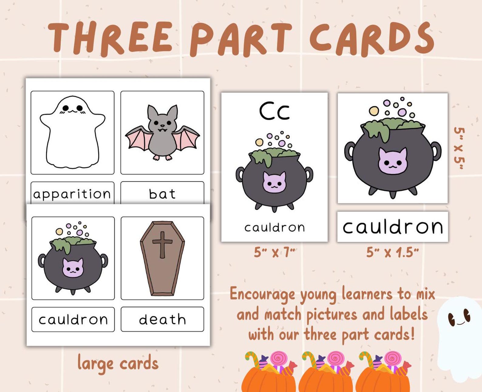 26 Halloween Alphabet Flashcards | Halloween ABC A-Z Flashcards ...