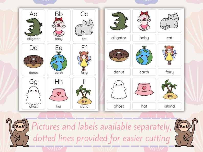 26 ABC Flash Cards | Printable Alphabet Flashcards | Preschool ...