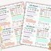Pastel Preschool Daily Report | Homeschool Report Card| Toddler Daily ...