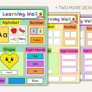 Today Chart | Morning Board | Focus Wall | Circle Time | Learning Wall ...
