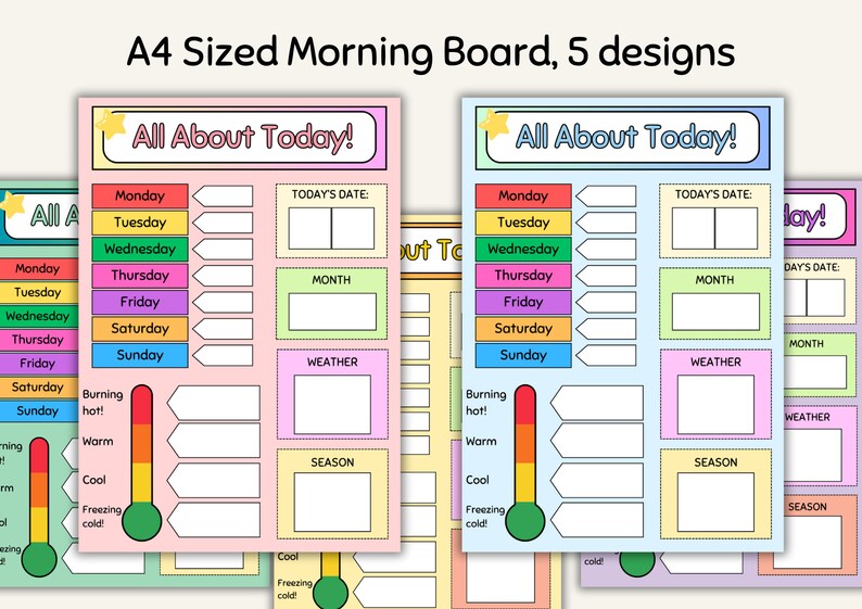 Today Chart Morning Board Focus Wall Circle Time Learning Wall ...