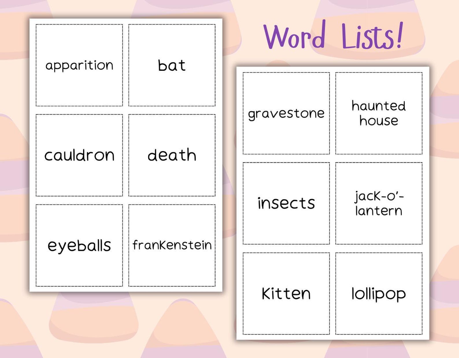 26 Halloween Alphabet Matching Game | Uppercase Lowercase Letter ...