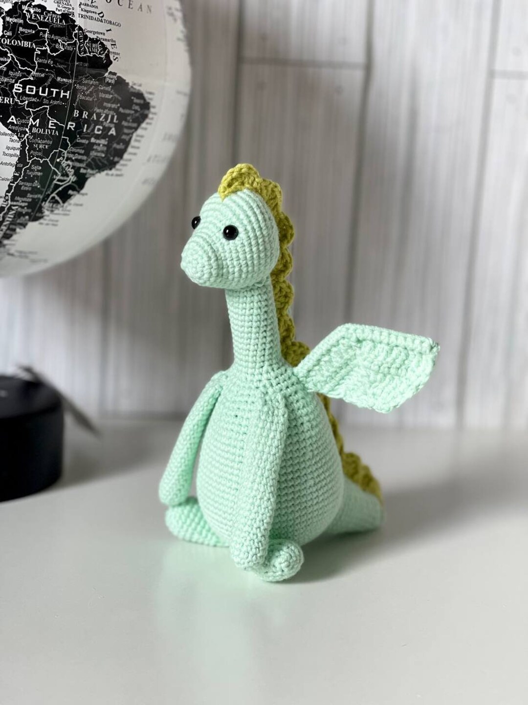 Create Enchanting Amigurumi: Dragon Crochet Patter - Etsy
