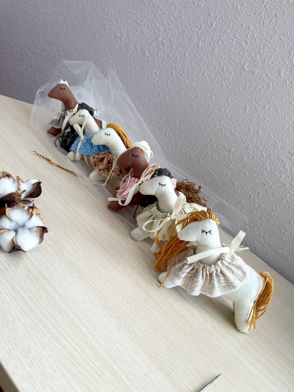 Again in Stock Handmade Horse Toy, Heirloom Stuffed Animal Doll ...